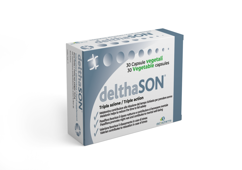 delthaSON ® 30 Capsules Integratore per il Sonno - Deltha Pharma